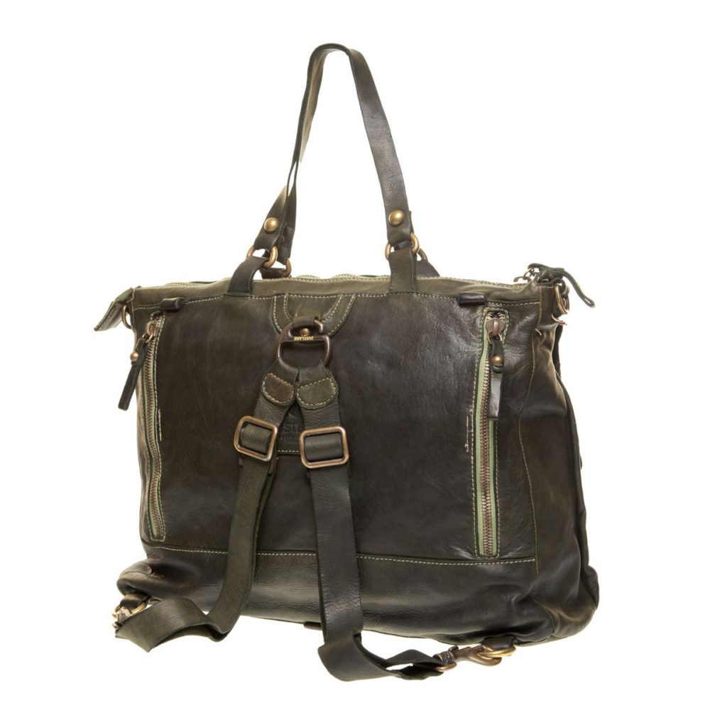 Motorcycle Messenger Leather Bag Tobacco | Dustlane